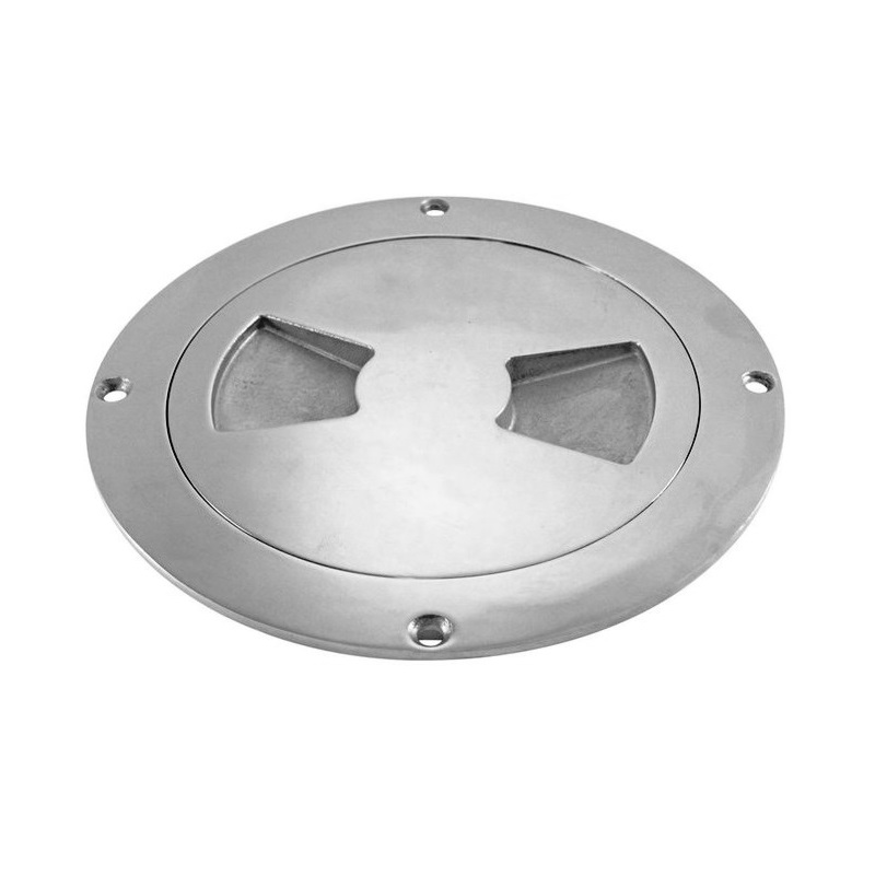 Obturateur inox A4-AISI 316 avec bouchon Ext = 175 mm Int = 130 mm